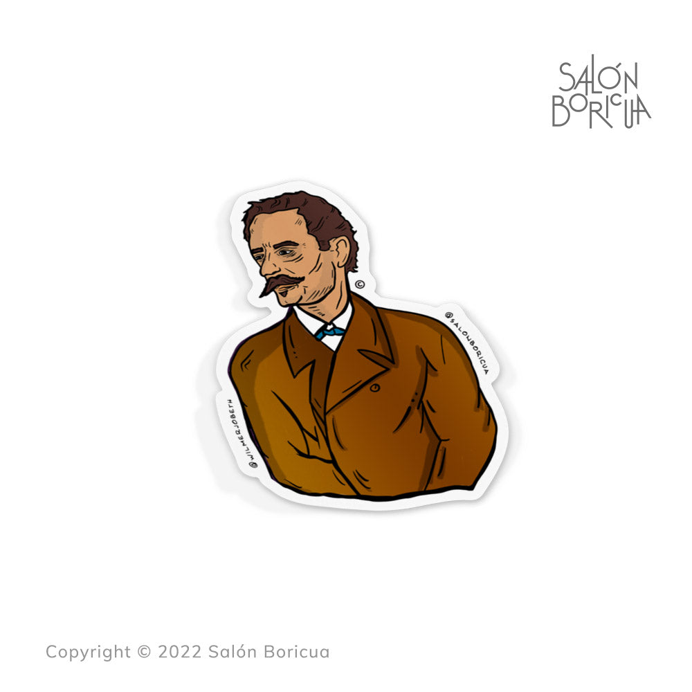 Segundo Ruiz Belvis (Premium Sticker) — Libros787.com