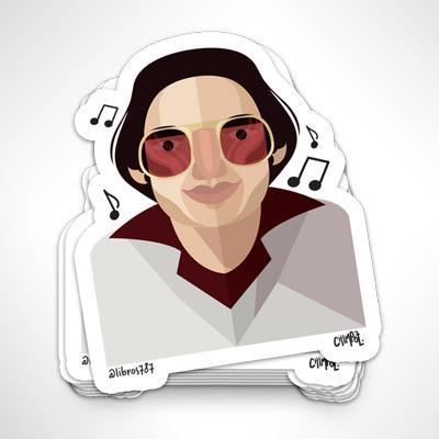 Héctor Lavoe (Sticker) — Libros787.com